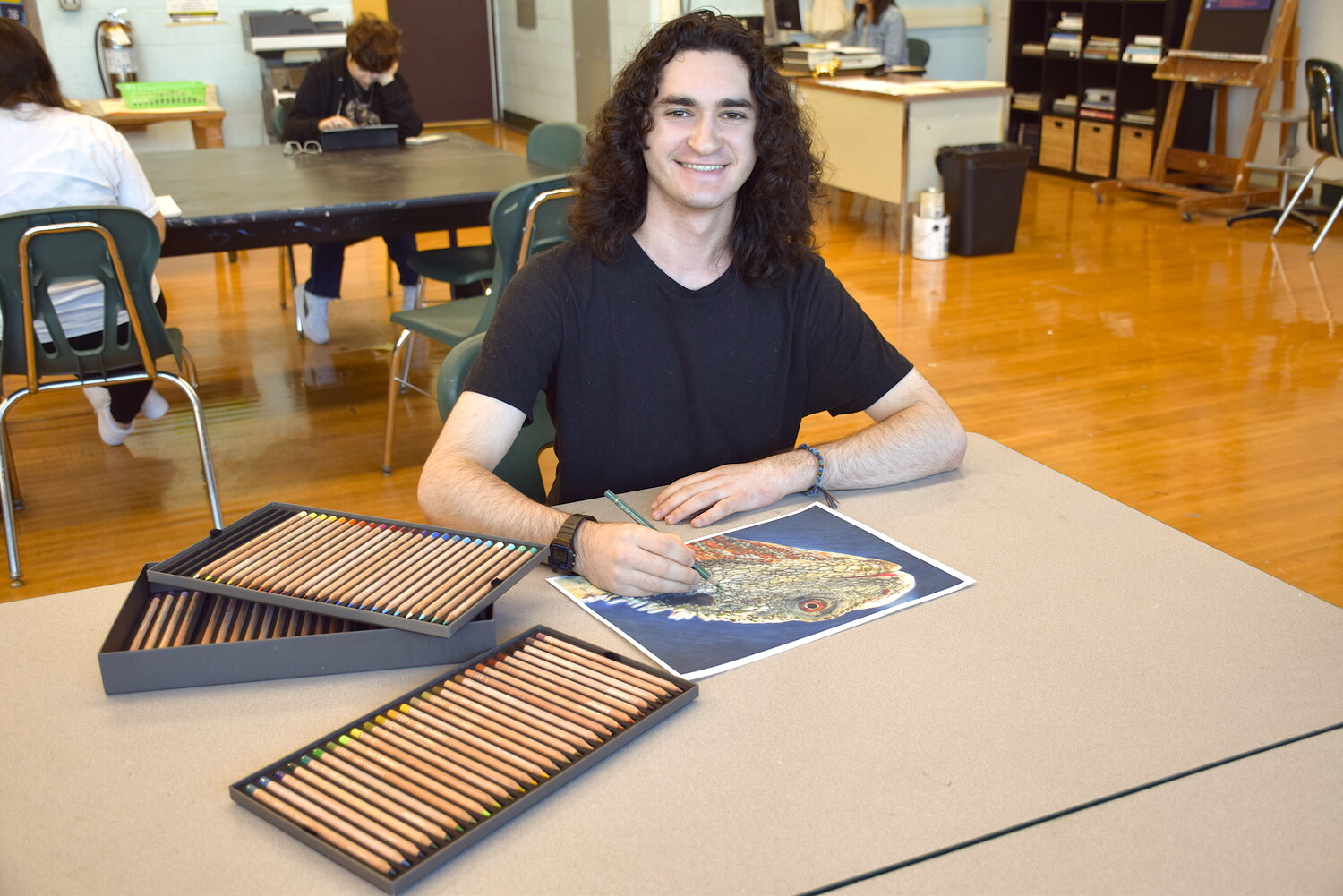 John F. Kennedy's Dylan Friedman has work selected for international art competition | Herald ...
